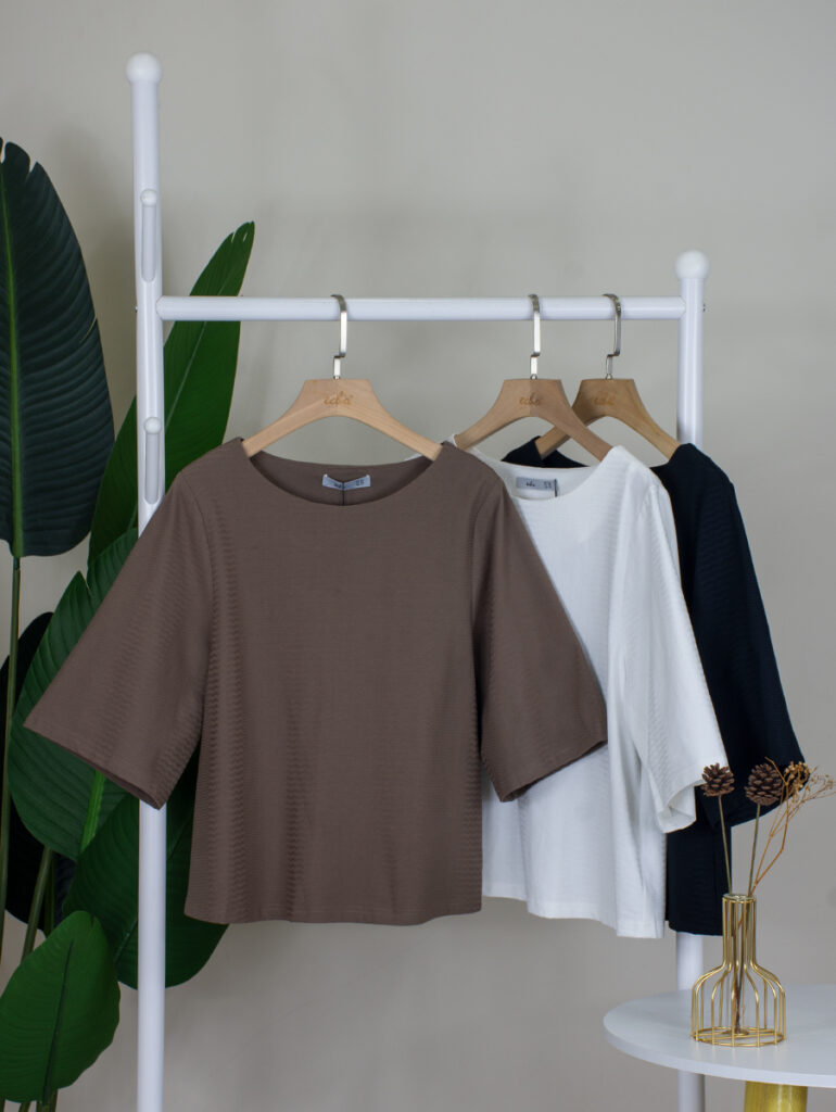 Trysta Textured Blouse – Echo